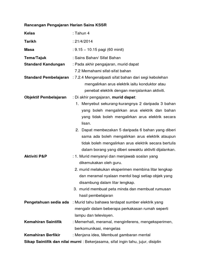 Konduktor Dan Penebat Elektrik | PDF