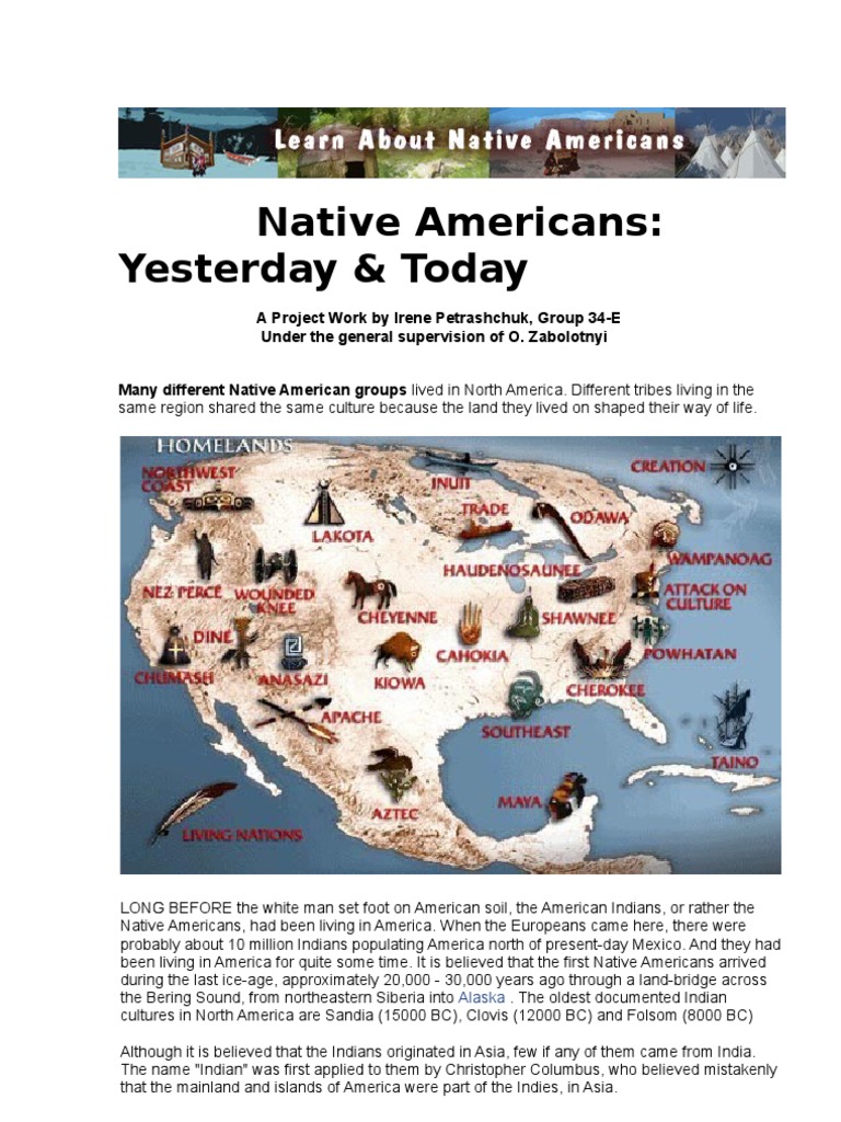 Native Americans | PDF | Native Americans In The United States | Indian ...