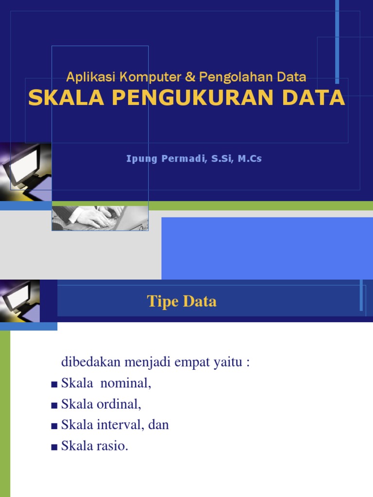 Materi 2 Skala Pengukuran Data | PDF