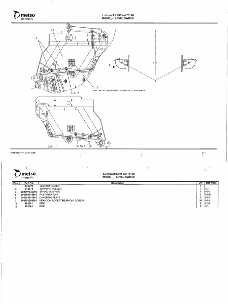 Manual Metso LT95 y Piezas | PDF