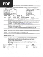 Freight Certificate - Sha8384345 | PDF