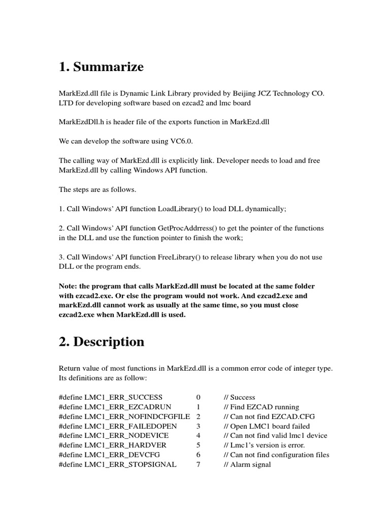 Dynamic Link Library For Developing Software PDF | PDF | Computer ...