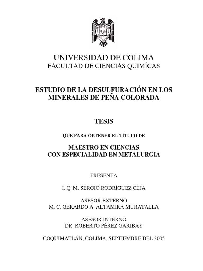 Sergio Rodriguez Ceja | PDF | Hierro | Acero