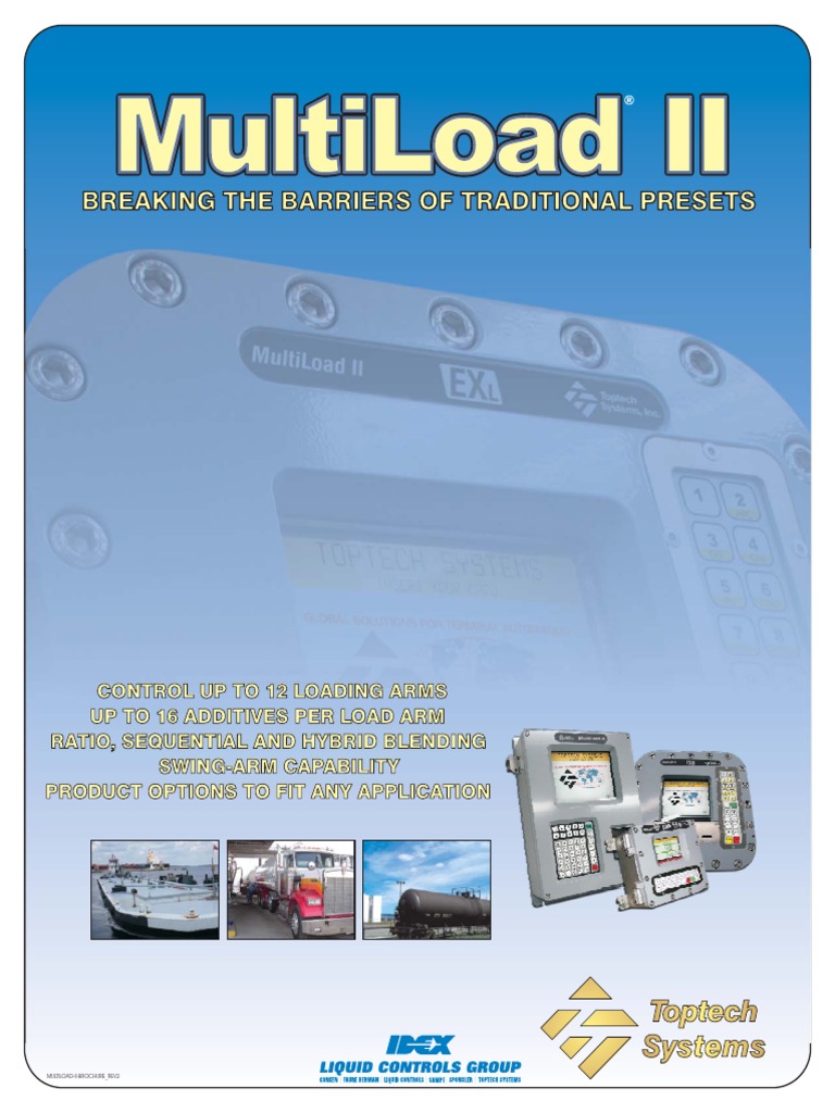 MultiLoad II Brochure | Download Free PDF | Automation | Computer Engineering