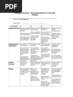 Rubrics For Drawing | PDF | Rubric (Academic) | Graphics