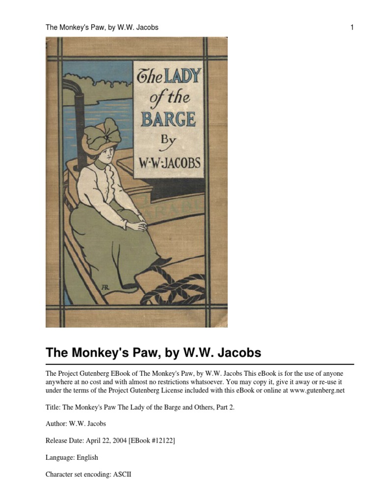 The Monkey's Paw | Project Gutenberg | Copyright