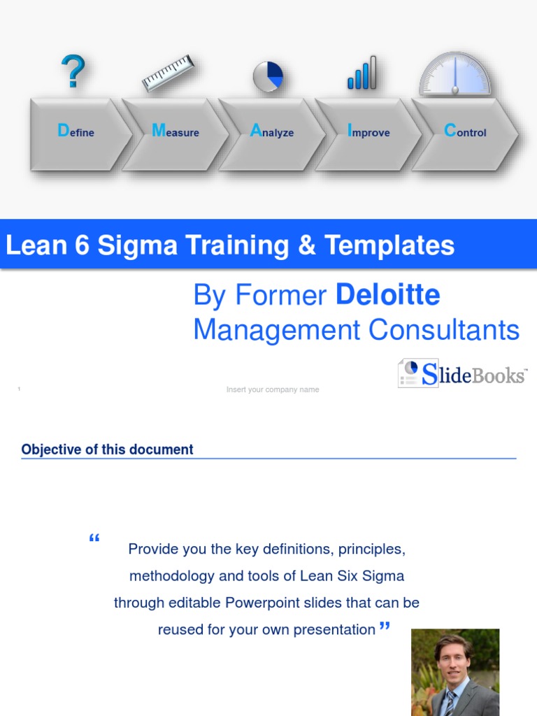 Lean 6 Sigma Essentials in Powerpoint | PDF | Lean Manufacturing | Six ...