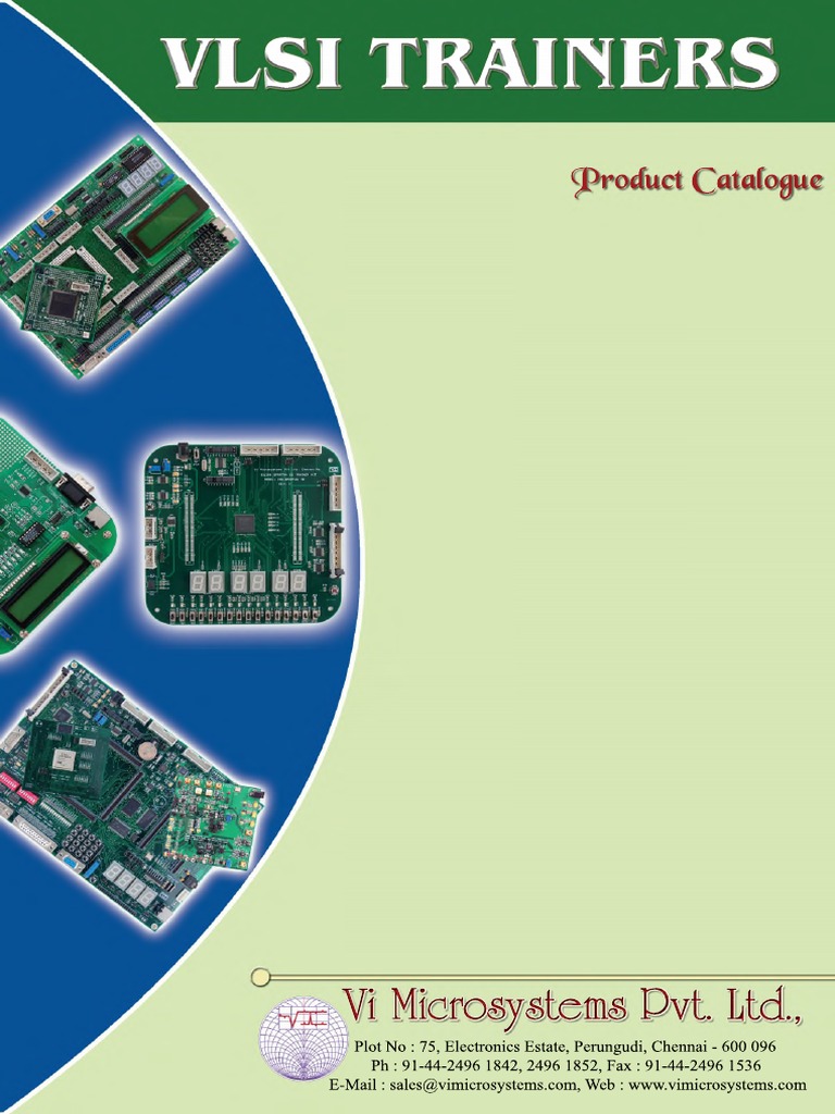 16 VLSI Catalogue | PDF | Field Programmable Gate Array | Analog To ...