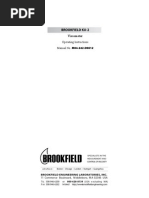 Brookfield Viscometer Spindle Guide | PDF | Shear Stress | Viscosity