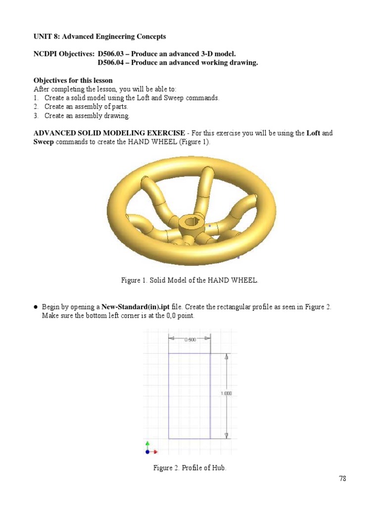3D Modelling Practice Models | PDF | Circle | Cartesian Coordinate System