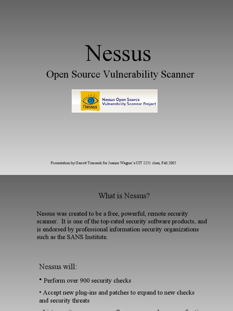 Open Source Vulnerability Scanner | Operating System | Linux