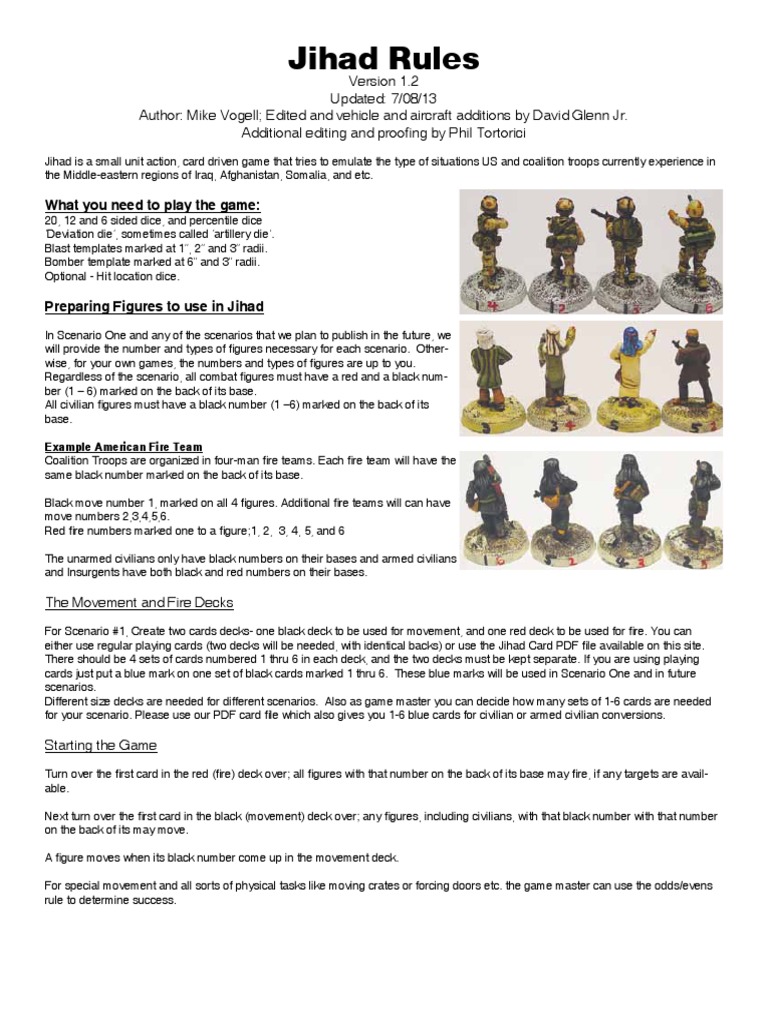 Jihad Rules: What You Need To Play The Game | PDF | Humvee | Rocket ...