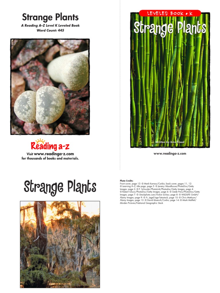 strange plants book | Horticulture And Gardening | Plants