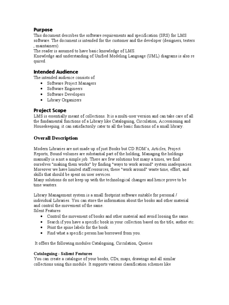 LiBSUITE Personal Is A Small Footprint Software Suitable | PDF ...