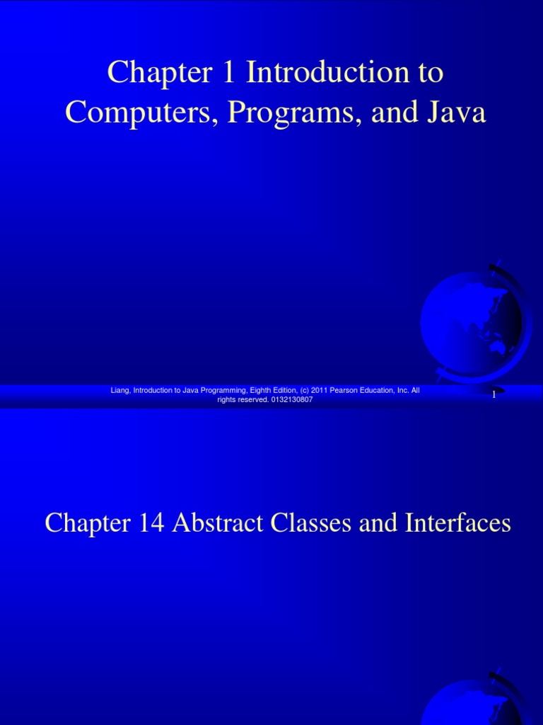 Chapter 1 Introduction To Computers Programs And Java Pdf Method Computer Programming
