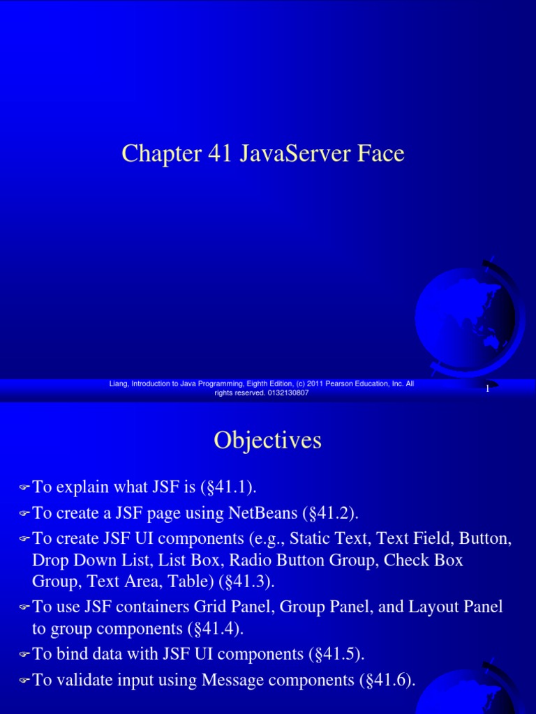 41 Slide | PDF | Java Server Faces | Computer Engineering