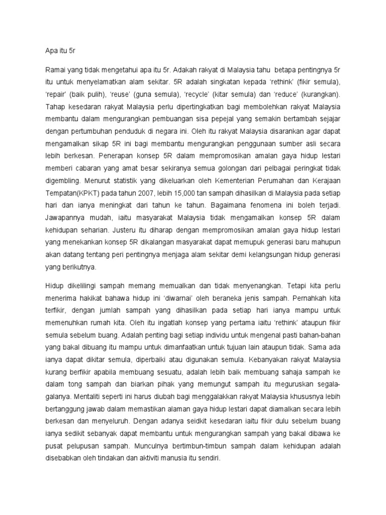 Apa Itu 5r Complete) | PDF