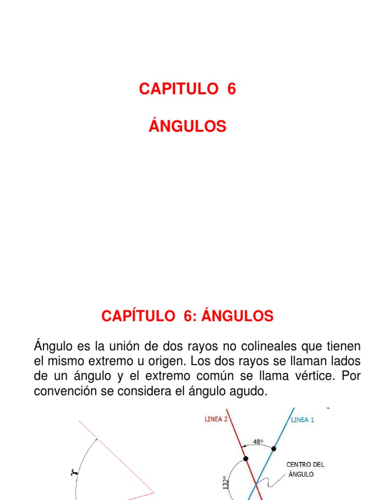 GD M3 Cap6 Ángulos | PDF | Perpendicular | Línea (geometría)