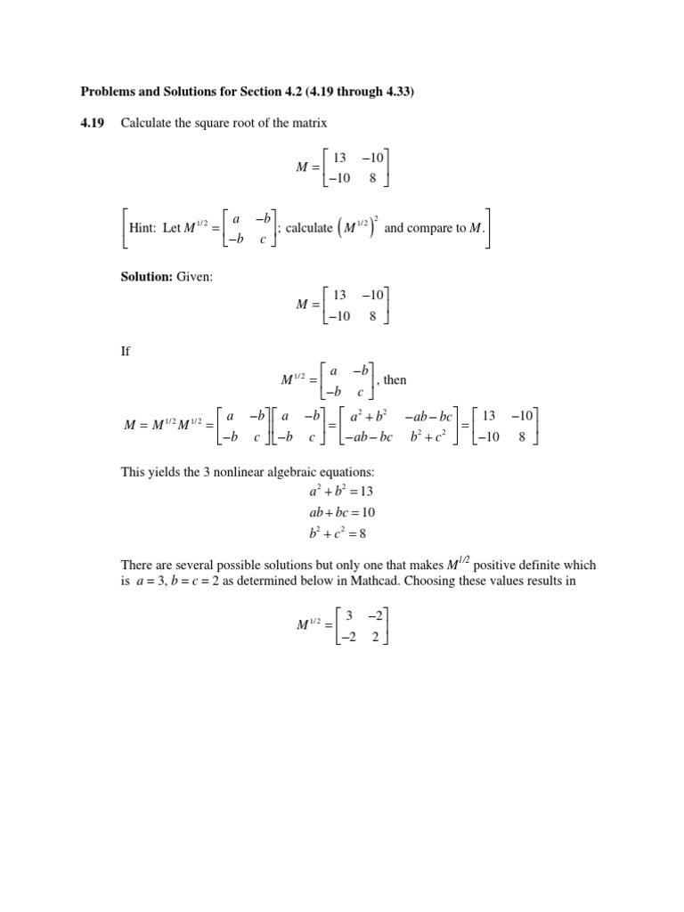 Section4 2 | PDF | Eigenvalues And Eigenvectors | Operator Theory