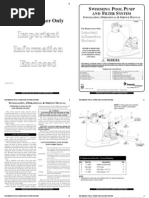 Pool Care Cheat Sheet | PDF | Water | Chemical Engineering