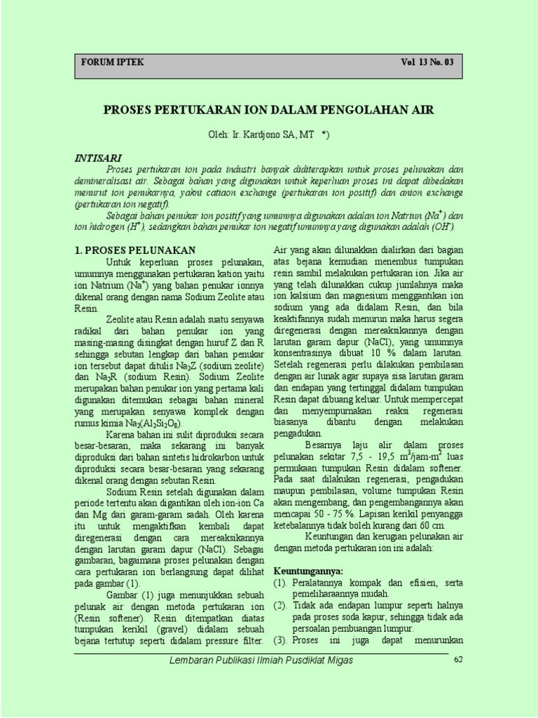 Ion Exchange | PDF
