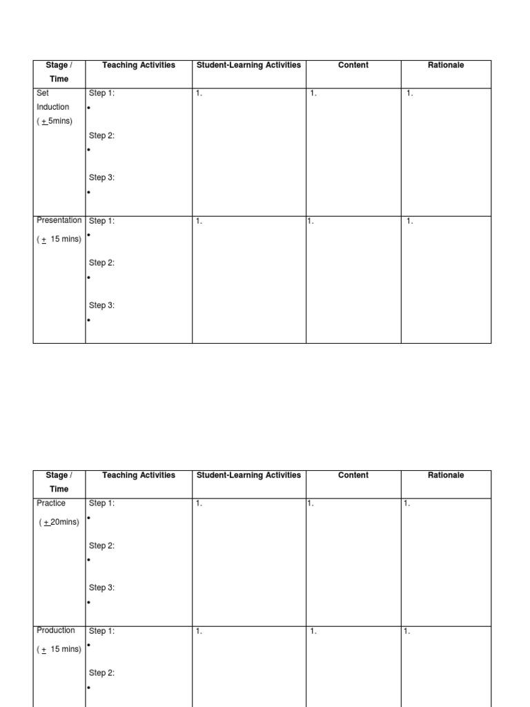 Teaching Activity Framework Guide | PDF