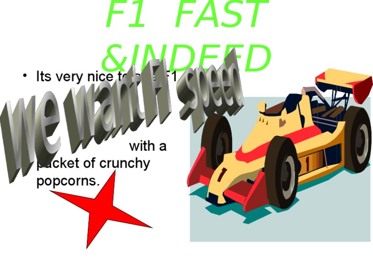 Enjoying F1 with Crunchy Popcorn | PDF