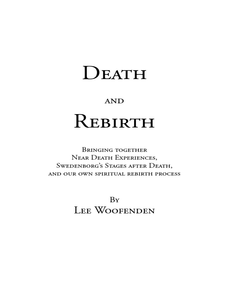 Death and Spiritual Rebirth Insights | PDF