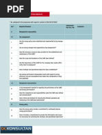 DOLE OSH Checklist With Standards | PDF