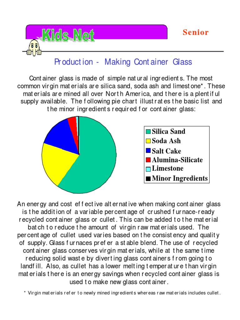 Container Glass Manufacturing Process | PDF | Glasses | Materials