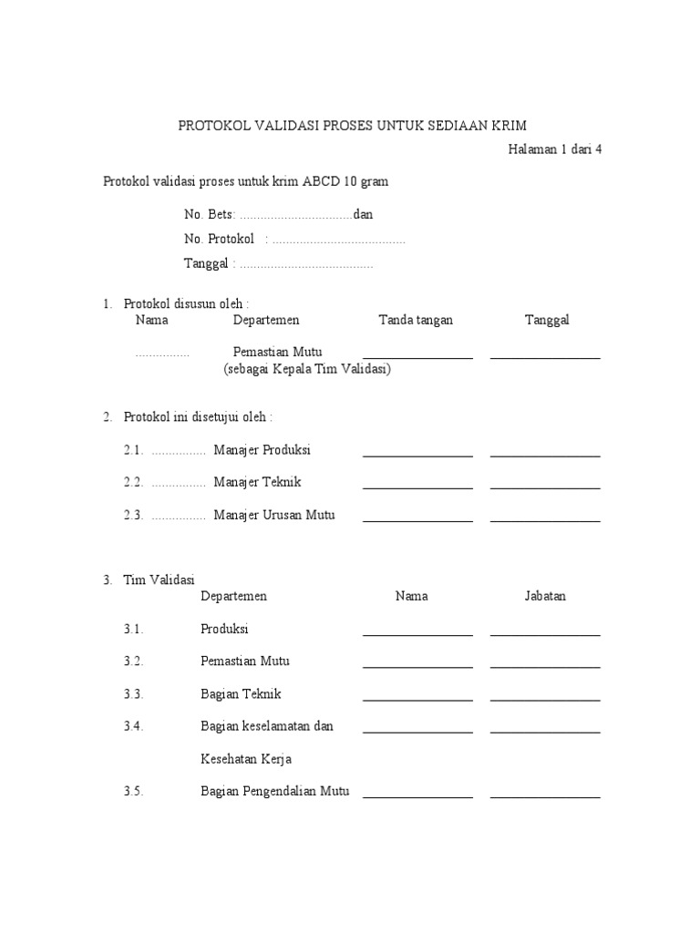 Protokol Validasi Krim Klotrimazol-Sulfur | PDF