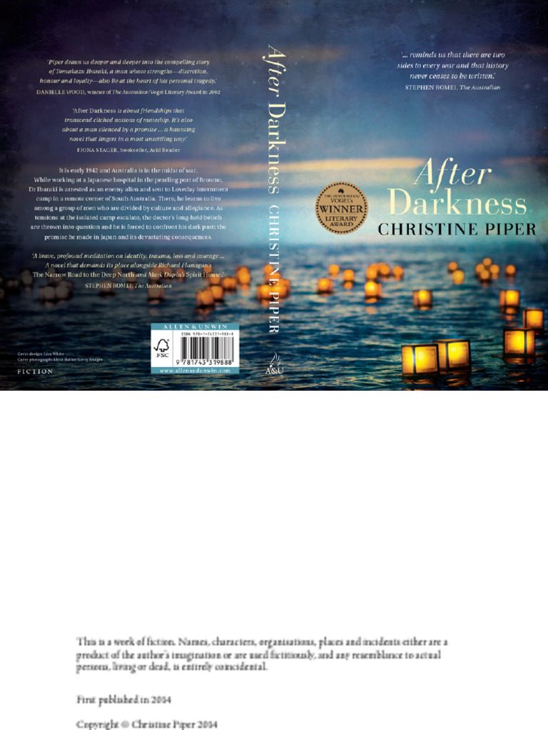 Christine Piper - After Darkness (Extract) | PDF | Tuberculosis | Nature