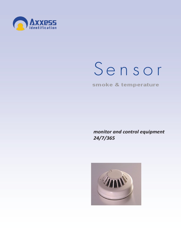 Smoke Temperature 0709 | PDF | Smoke | Sensor