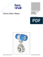 Flowirl 8700 | PDF | Flow Measurement | Gases