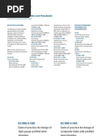 List of British Standards Codes | PDF | Stairs | Prestressed Concrete