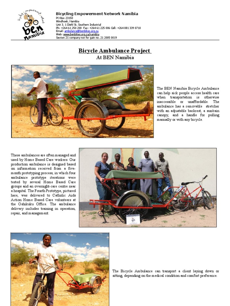 Amb Production 1page | PDF | Ambulance | Health Care