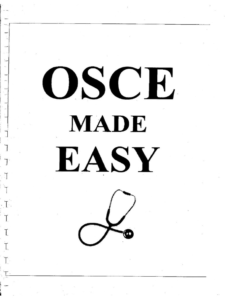 Osce Made Easy Guidebooks | PDF