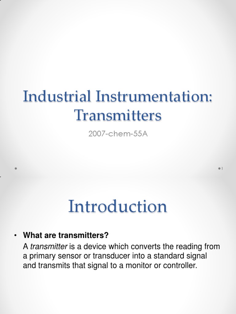 Transmitters | PDF | Signal (Electrical Engineering) | Transmitter