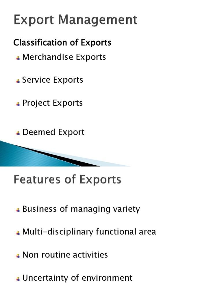 Export Management | PDF | Credit (Finance) | Insurance