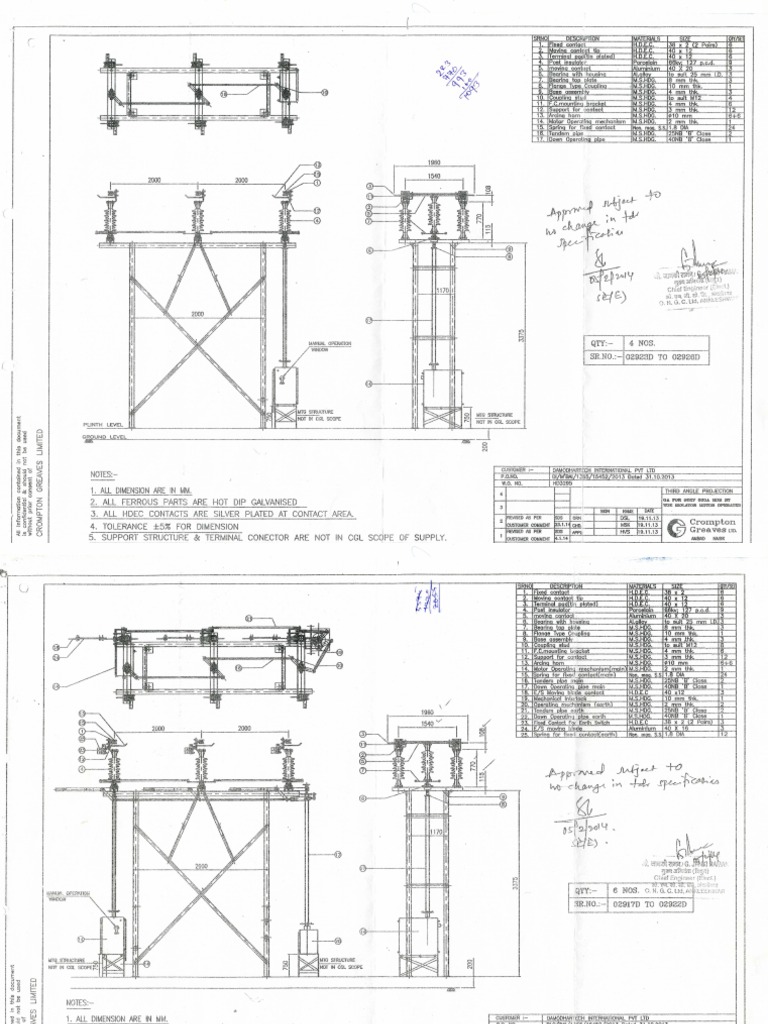 01 Isolator Drawing | PDF