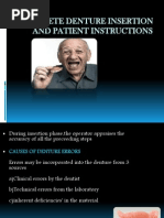 Post-Dam in Complete Dentures | PDF | Dentures | Nature