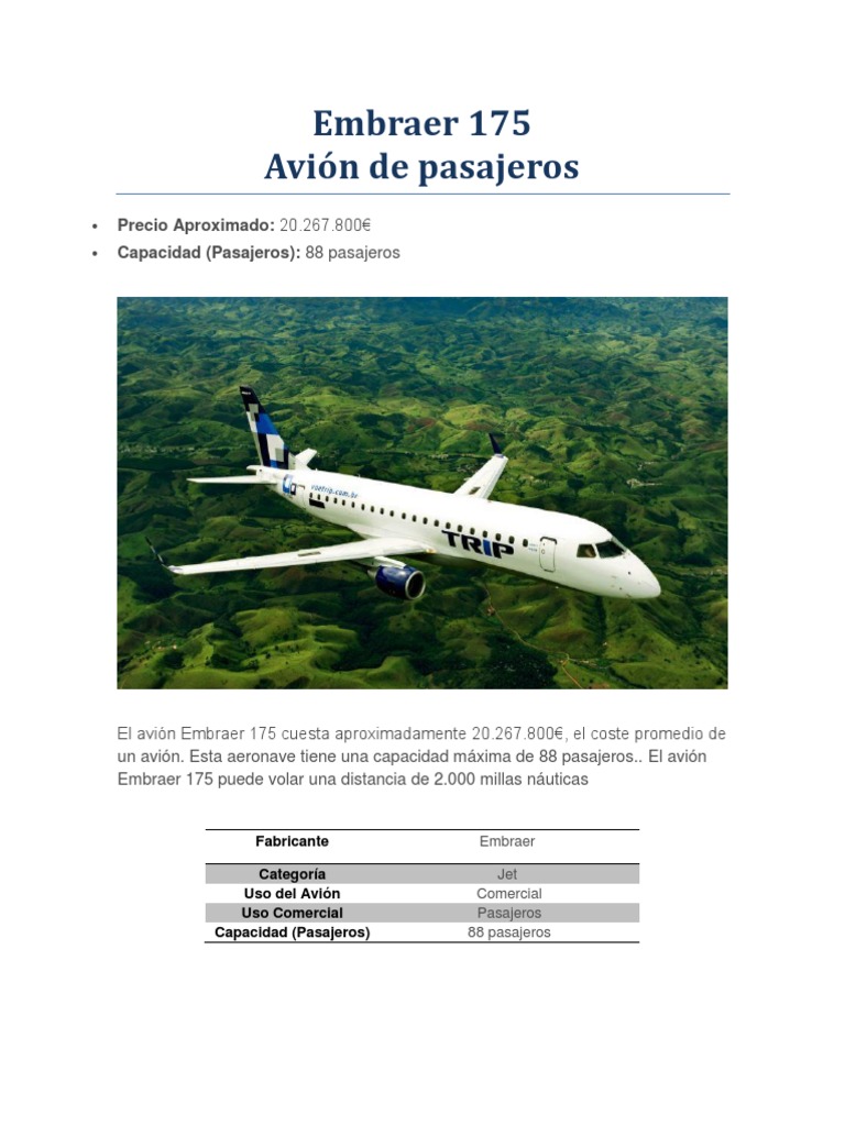 Embraer 175 | PDF