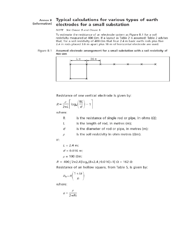 BS 7430-2011 Example