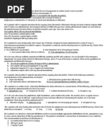 AHA ACLS Megacode Scenarios Copy | Cardiopulmonary Resuscitation ...