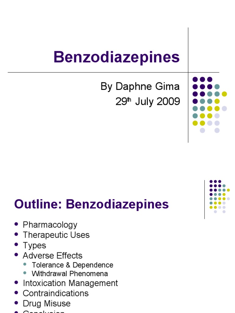Benzodiazepines | PDF