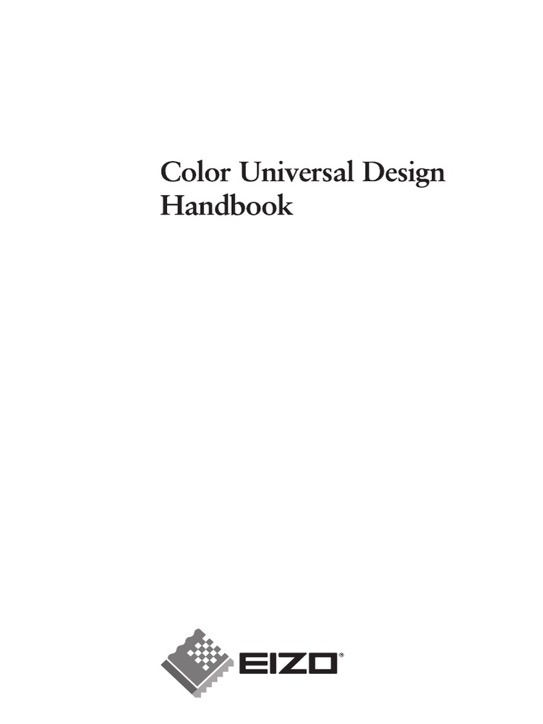 Color Universal Design Handbook | Download Free PDF | Color | Visual ...