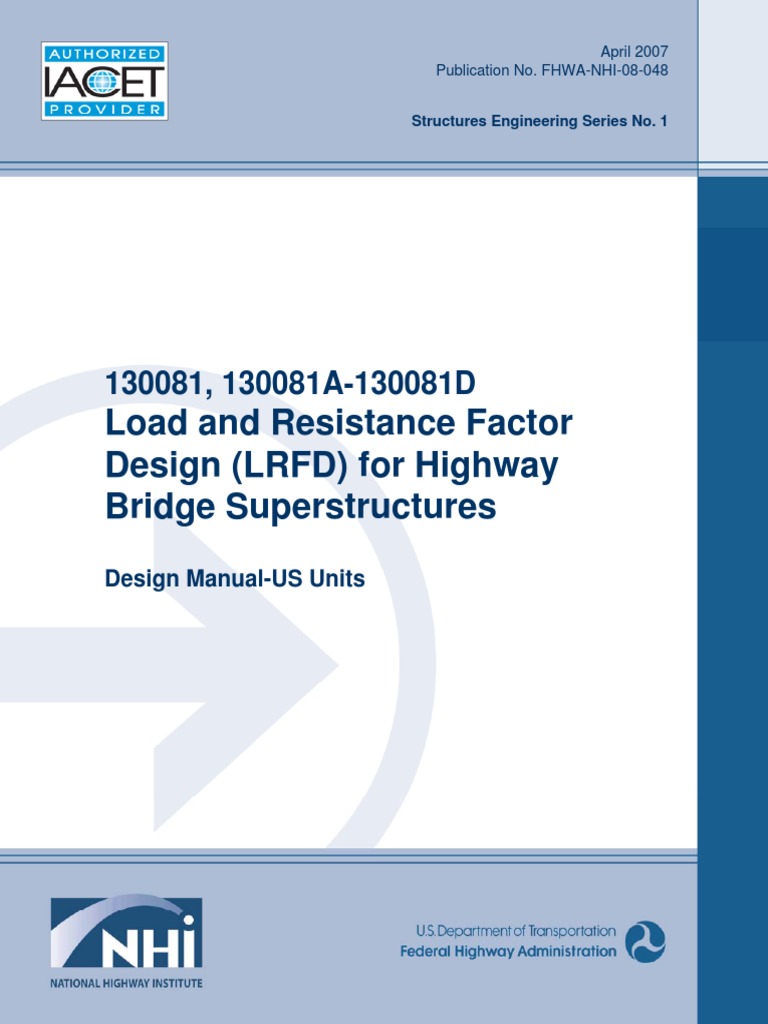 LRFD Design of Superstructure | PDF | Structural Load | Prestressed ...