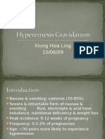 Pathophysiology of Hyperemesis Gravidarum Diagram | PDF | Glands | Medicine