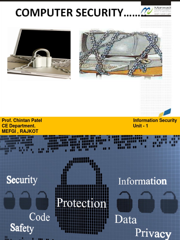 Unit - 1 | PDF | Cipher | Cryptography