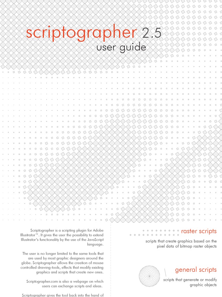 Scriptographer User Guide | PDF | Adobe Illustrator | Java Virtual Machine